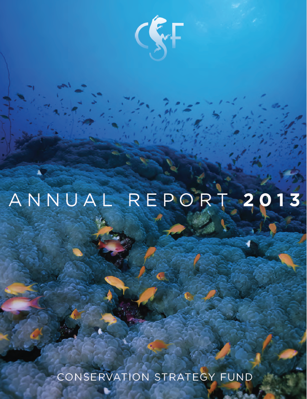 2013 CSF Annual Report | Conservation Strategy Fund
